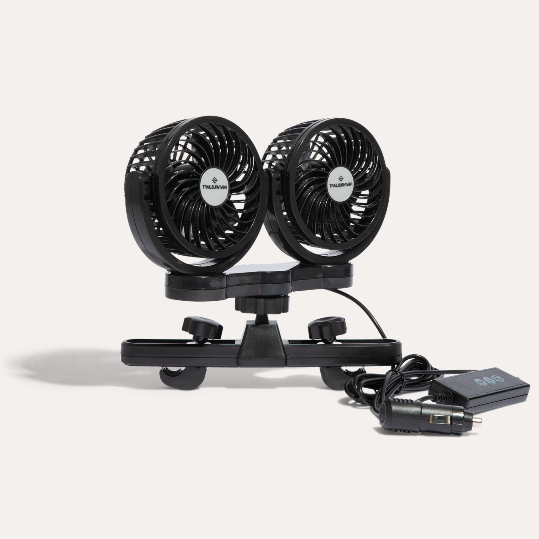 DoubleFan™ 12V Portable Fan – TrailSurvivor